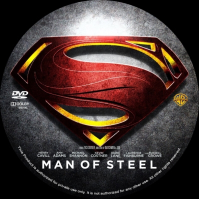 CoverCity - DVD Covers & Labels - Man of Steel