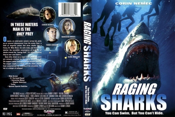 CoverCity - DVD Covers & Labels - Raging Sharks