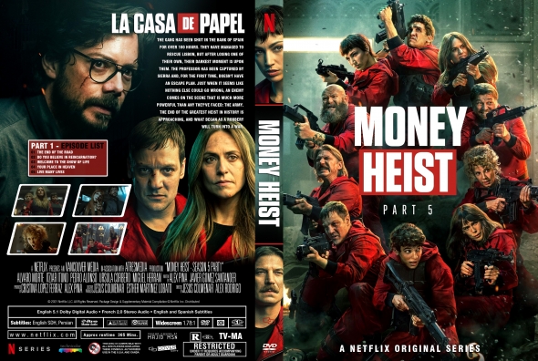 CoverCity - DVD Covers & Labels - Money Heist - Season 5; Part 1 CoverCity - DVD Covers & Labels - Money Heist - Season 5; Part 1