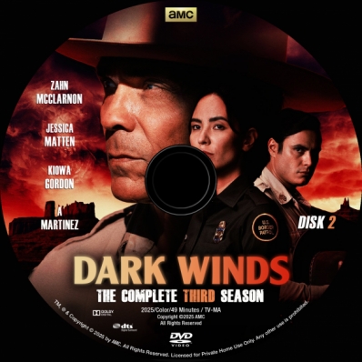 CoverCity - DVD Covers & Labels - Dark Winds - Season 3; disk 2