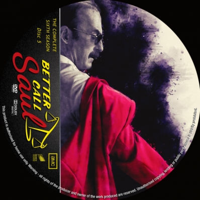 CoverCity - DVD Covers & Labels - Better Call Saul - Season 6; disc 5