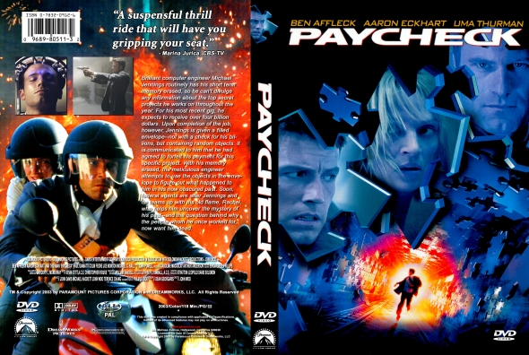 CoverCity - DVD Covers & Labels - Paycheck