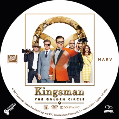 CoverCity - DVD Covers & Labels - Kingsman: The Golden Circle