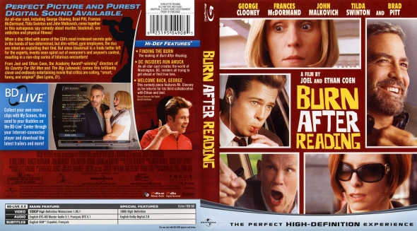CoverCity - DVD Covers & Labels - Burn After Reading