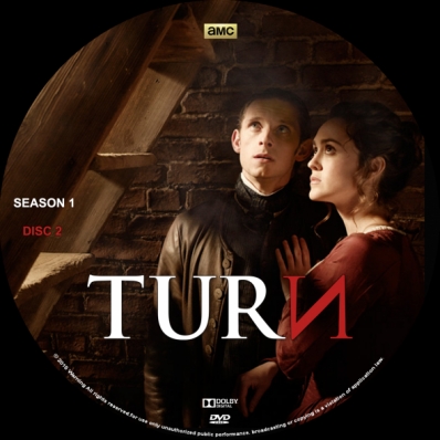 CoverCity - DVD Covers & Labels - Turn - Season 1; disc 2