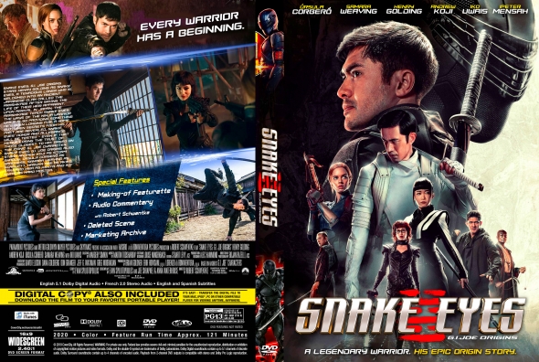 CoverCity - DVD Covers & Labels - Snake Eyes: G.I. Joe Origins