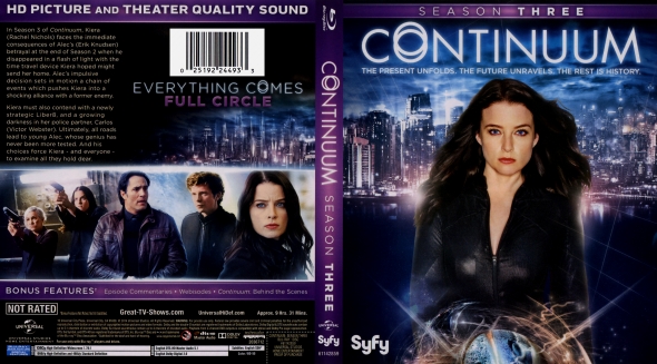 CoverCity - DVD Covers & Labels - Continuum - Season 3