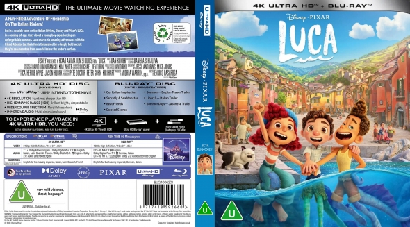 CoverCity - DVD Covers & Labels - Luca 4K