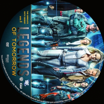 CoverCity - DVD Covers & Labels - Legends of Tomorrow - Season 6; disc 1
