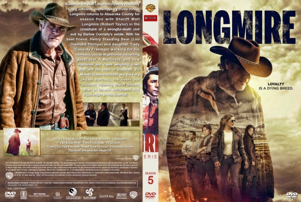 CoverCity - DVD Covers & Labels - Longmire - Season 5 (spanning spine)