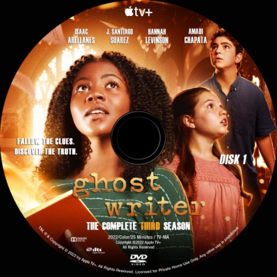 CoverCity - DVD Covers & Labels - Ghostwriter - Season 3; disk 1