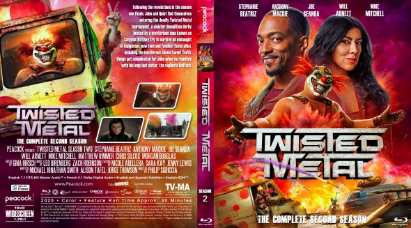 CoverCity - DVD Covers & Labels - Twisted Metal - Season 2