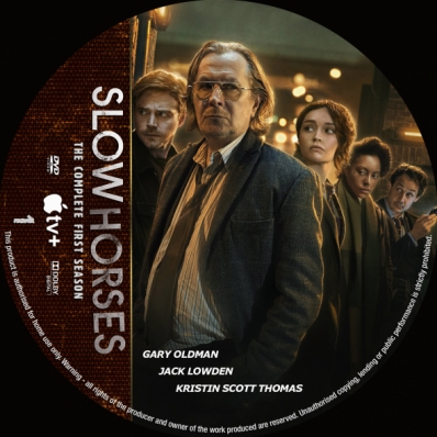 CoverCity - DVD Covers & Labels - Slow Horses - Season 1; disc 1