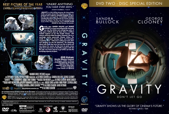 Gravity Dvd Poster