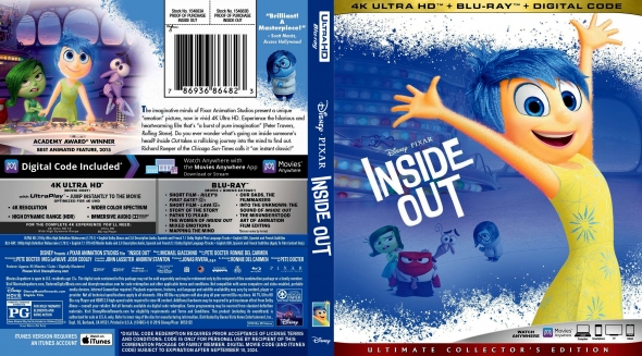 CoverCity - DVD Covers & Labels - Inside Out 4K
