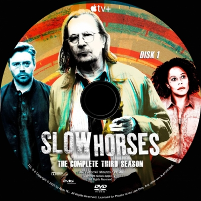 CoverCity - DVD Covers & Labels - Slow Horses - Season 3; disk 1