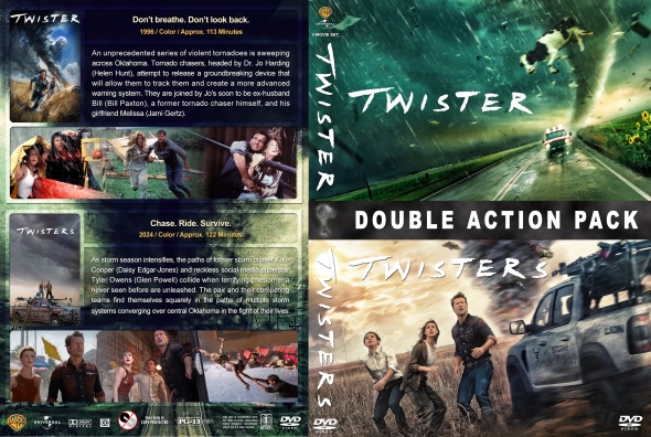 CoverCity - DVD Covers & Labels - Twister(s) - Double Feature