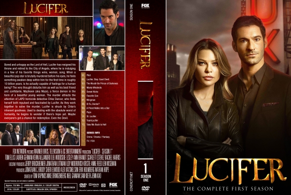 CoverCity - DVD Covers & Labels - Lucifer - Season 1