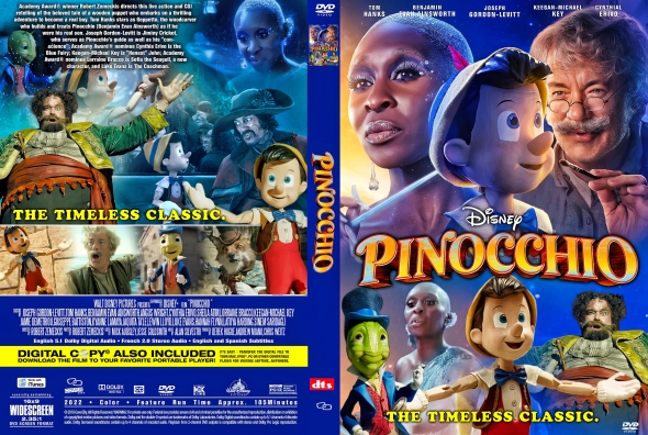 Pinocchio Dvd Cover