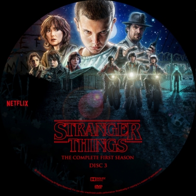 CoverCity - DVD Covers & Labels - Stranger Things - Season 1; disc 3