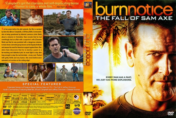 CoverCity - DVD Covers & Labels - Burn Notice: The Fall of Sam Axe