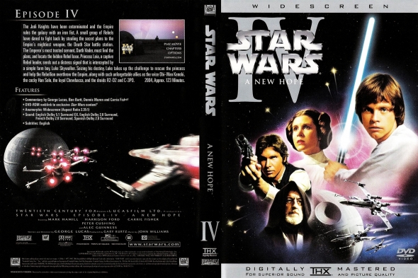 CoverCity - DVD Covers & Labels - Star Wars: Episode IV - A New Hope