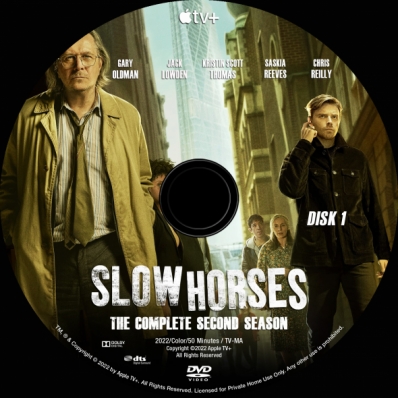 CoverCity - DVD Covers & Labels - Slow Horses - Season 2; disk 1