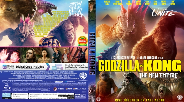 CoverCity - DVD Covers & Labels - Godzilla x Kong: The New Empire