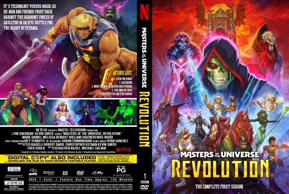 CoverCity - DVD Covers & Labels - Masters of the Universe: Revolution