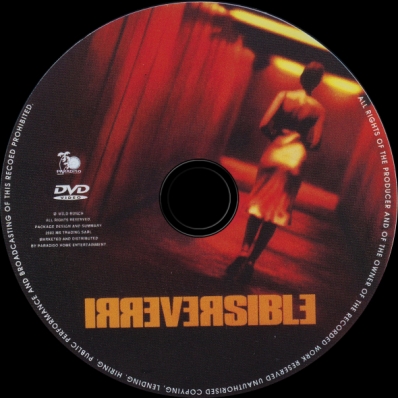 Irreversible Dvd Cover Climax Blu Ray Zavvi UK