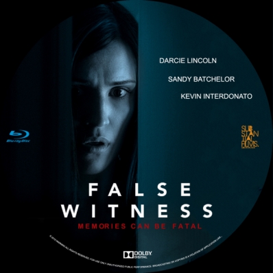CoverCity - DVD Covers & Labels - False Witness