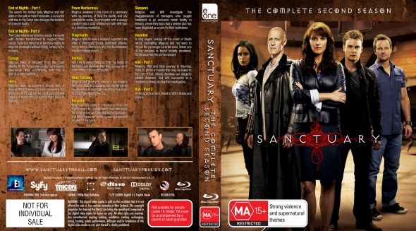 CoverCity - DVD Covers & Labels - Sanctuary - Season 2