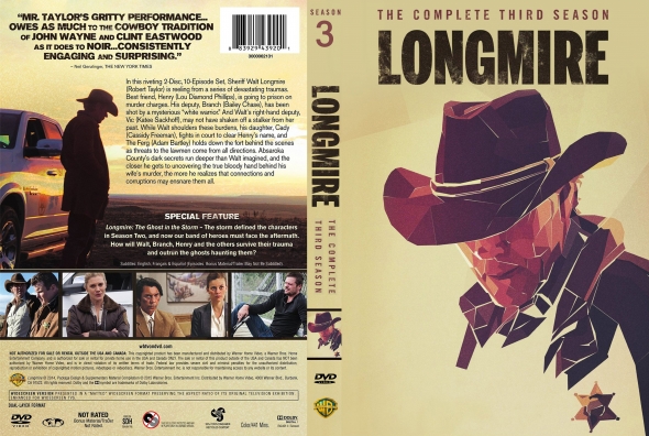 CoverCity - DVD Covers & Labels - Longmire - Season 3