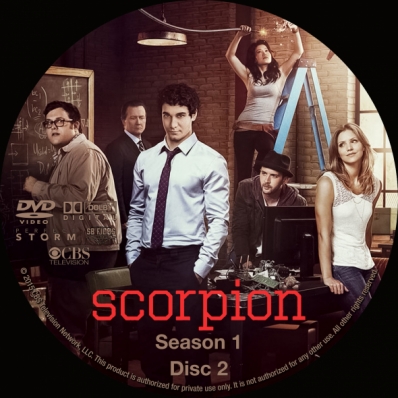 CoverCity - DVD Covers & Labels - Scorpion - Season 1; disc 2
