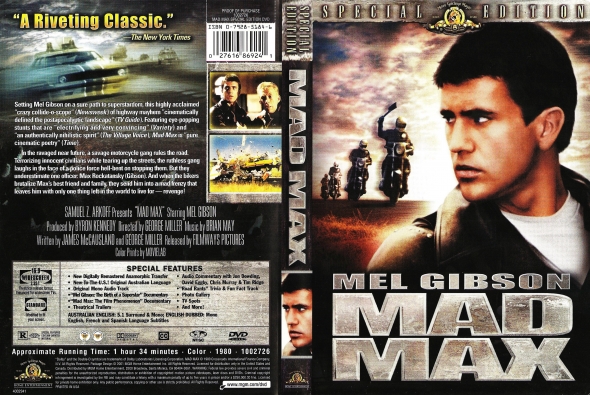 CoverCity - DVD Covers & Labels - Mad Max