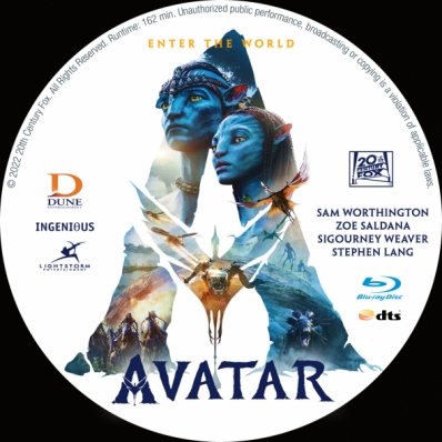 CoverCity - DVD Covers & Labels - Avatar re-release 2022