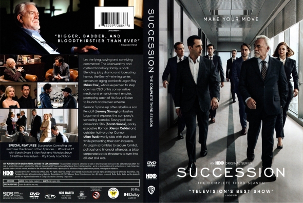 CoverCity - DVD Covers & Labels - Succession - Season 3