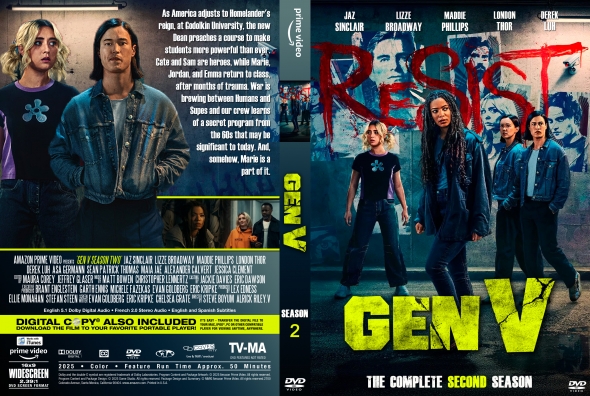 CoverCity - DVD Covers & Labels - Gen V - Season 2