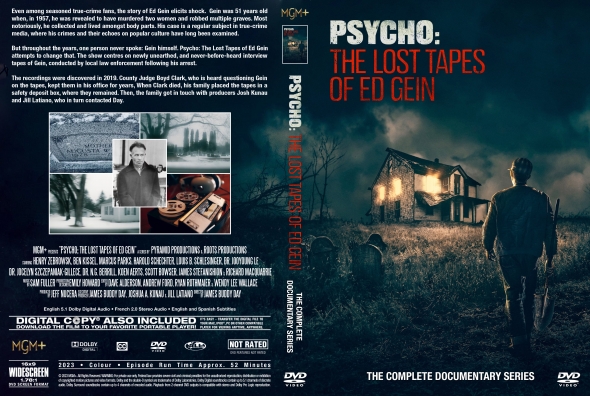 CoverCity - DVD Covers & Labels - Psycho: The Lost Tapes Of Ed Gein