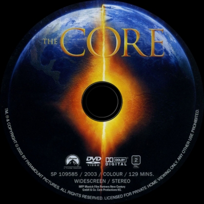 CoverCity - DVD Covers & Labels - The Core