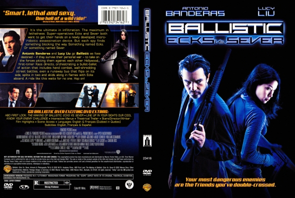 CoverCity - DVD Covers & Labels - Ballistic: Ecks vs. Sever