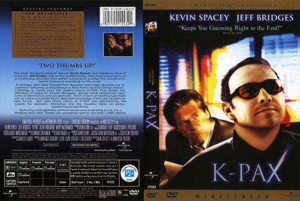 CoverCity - DVD Covers & Labels - K-Pax
