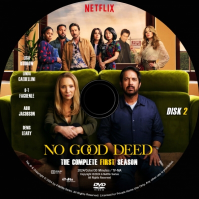 CoverCity - DVD Covers & Labels - No Good Deed - Season 1; disk 2