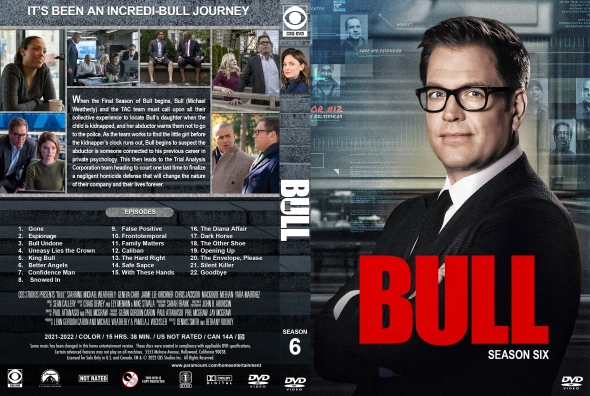 CoverCity - DVD Covers & Labels - Bull - Season 6