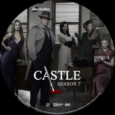 CoverCity - DVD Covers & Labels - Castle - Season 7; disc 4
