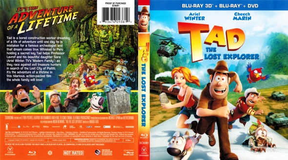 CoverCity - DVD Covers & Labels - Tad, the Lost Explorer 3D