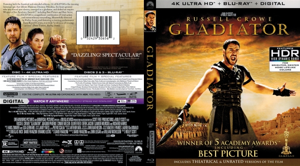 CoverCity - DVD Covers & Labels - Gladiator 4K
