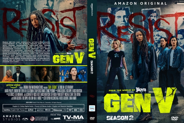 CoverCity - DVD Covers & Labels - Gen V - Season 2