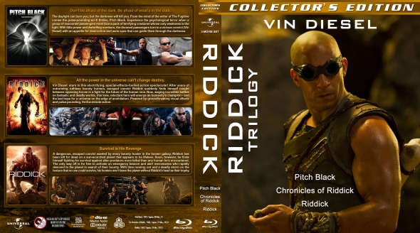 CoverCity - DVD Covers & Labels - Riddick Trilogy