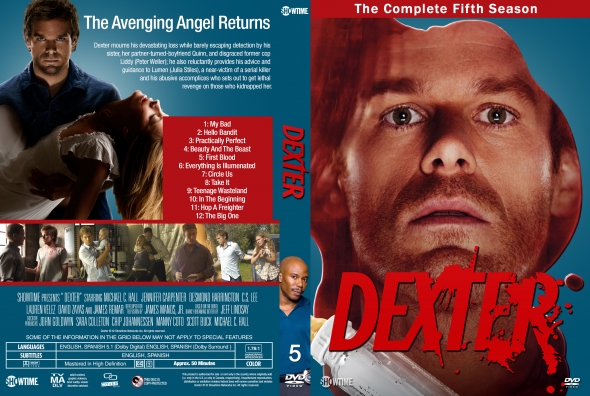 CoverCity - DVD Covers & Labels - Dexter - Season 5
